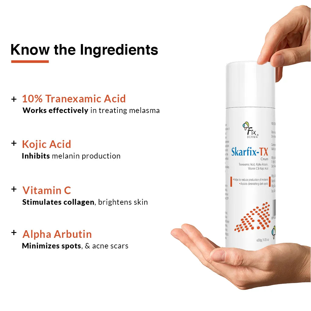 Shop Skarfix-TX For Melasma & Dark Spot Solution – Fixderma Skincare