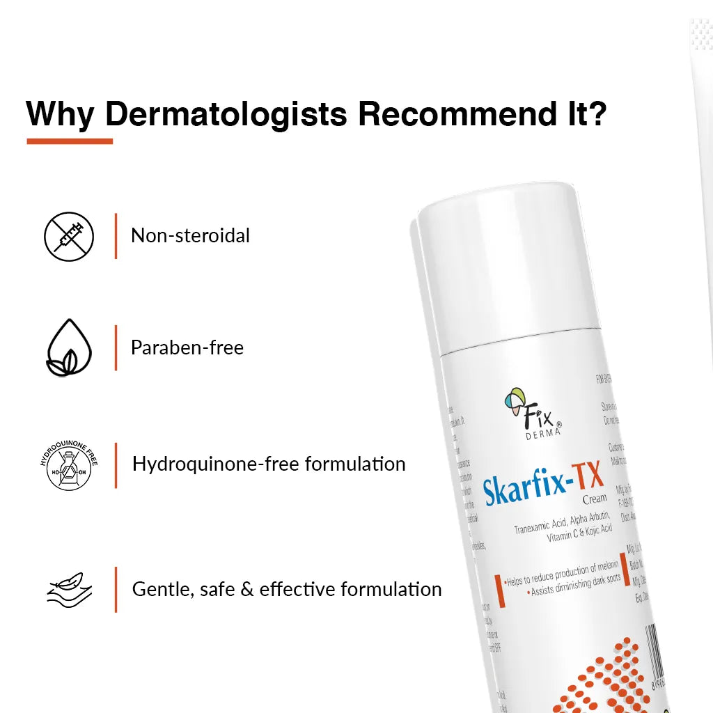 Shop Skarfix-TX For Melasma & Dark Spot Solution – Fixderma Skincare