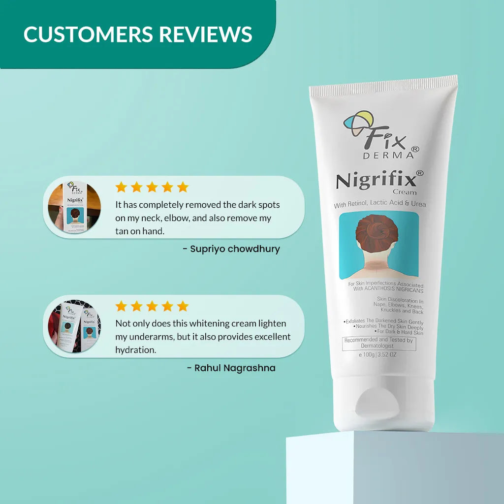 Nigrifix Cream for Hyperpigmentation – Fixderma Skincare