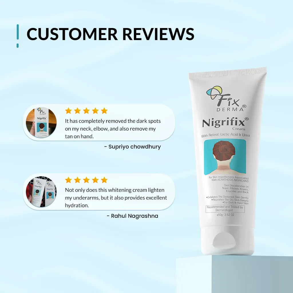 Buy Nigrifix Cream 50g For Acanthosis Nigricans – Fixderma Skincare