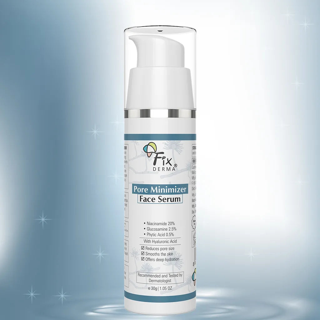 Use Fixderma Hyaluronic Acid Serum to minimize Open Pores – Fixderma ...